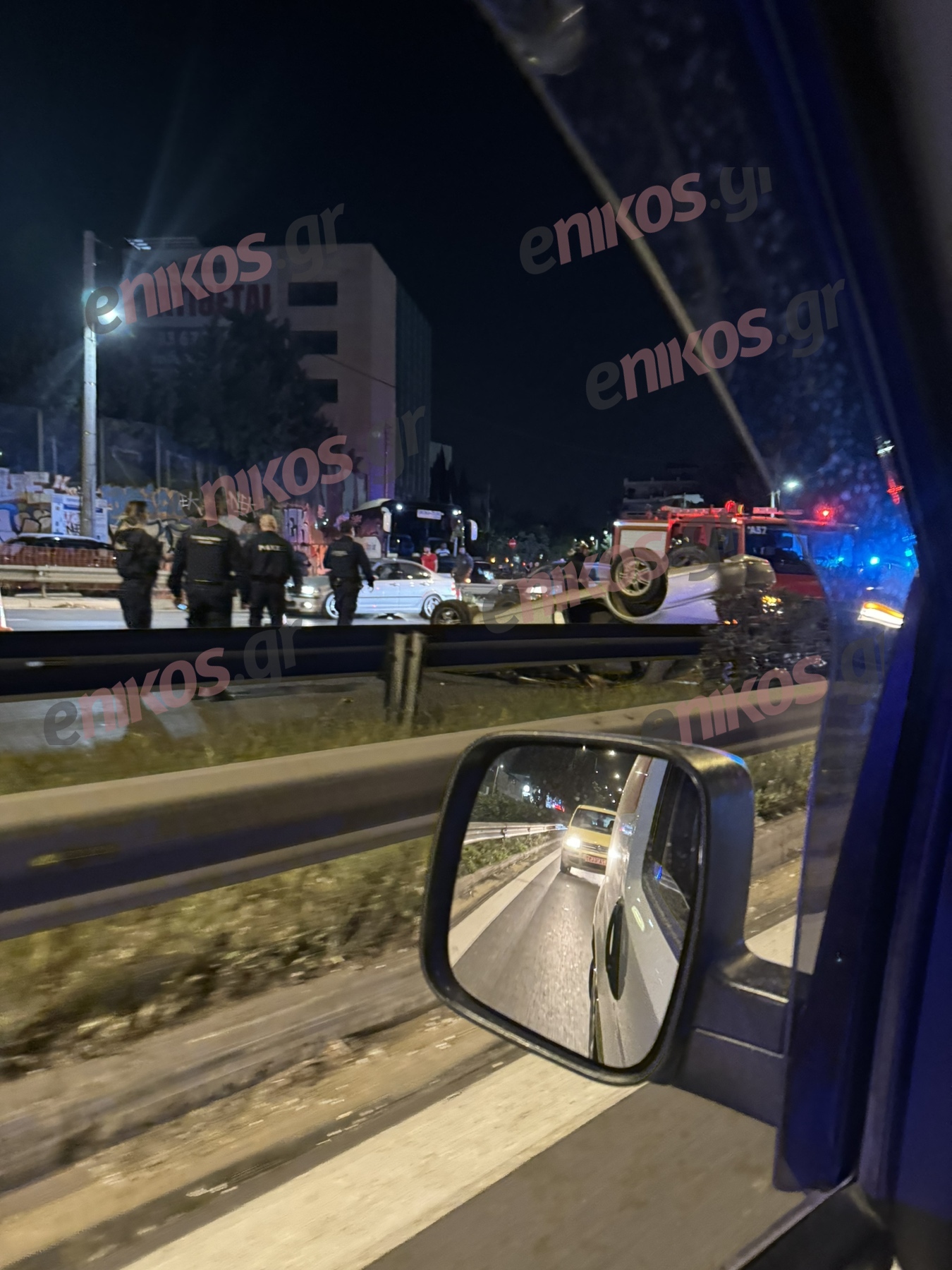 Σοβαρό τροχαίο στον Κηφισό με δύο τραυματίες – Κυκλοφοριακό κομφούζιο ...